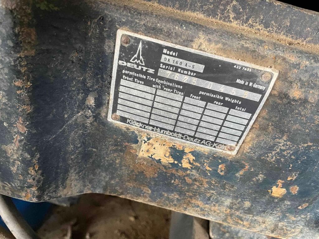 Tractor Zoom - Deutz-Fahr DX 160