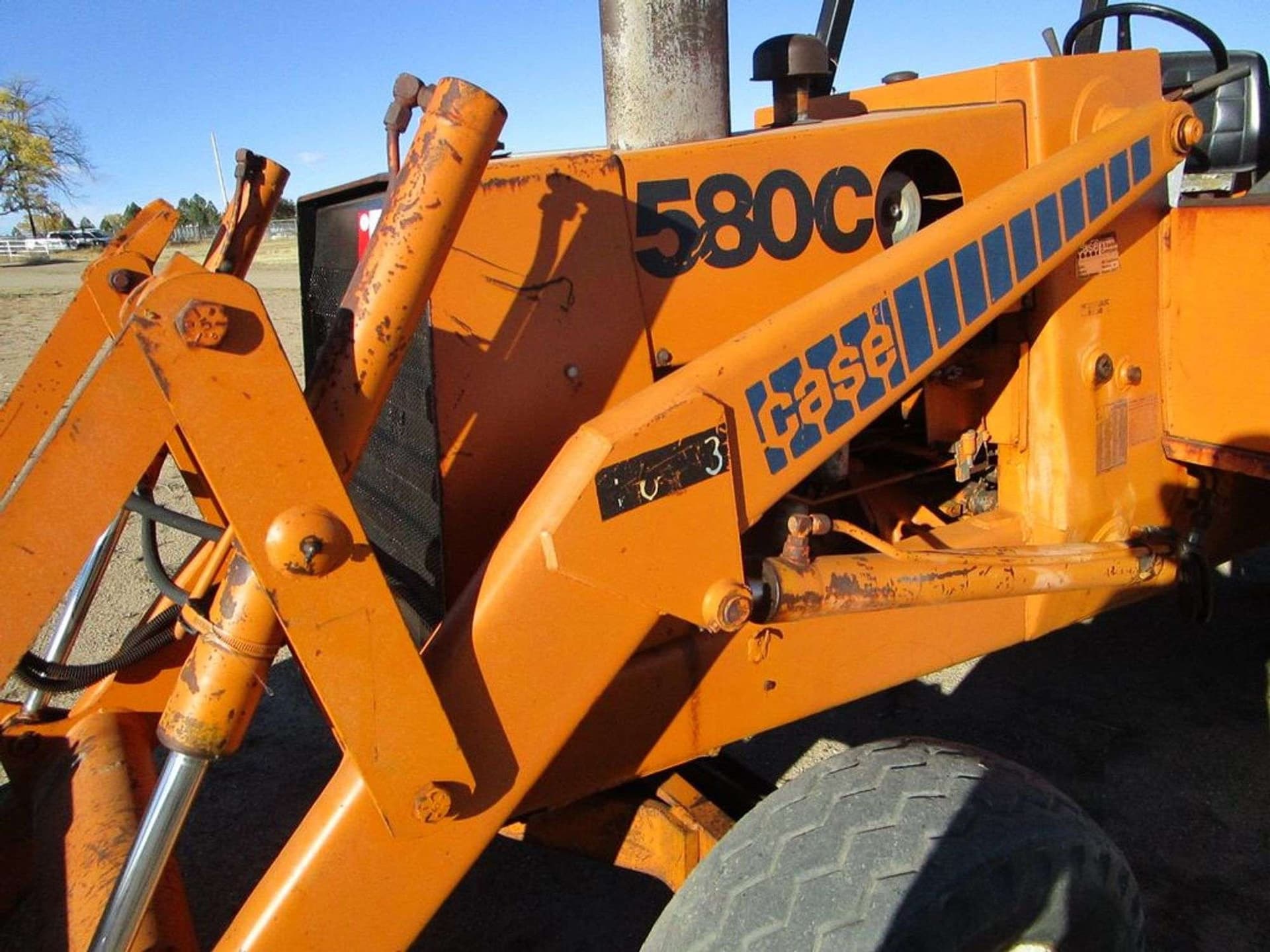 Tractor Zoom - Case 580C